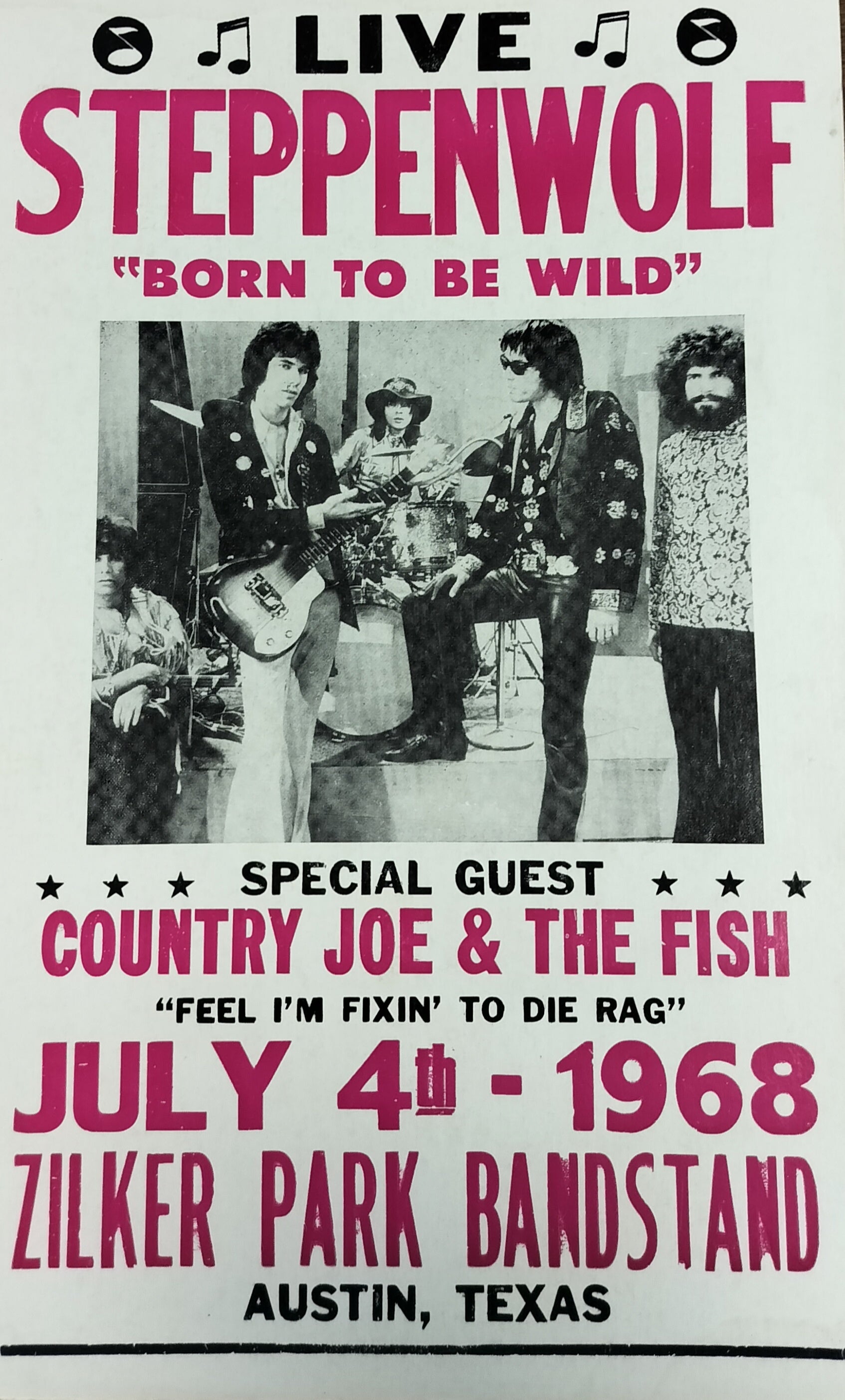 Steppenwolf Concert Poster – ecorelics