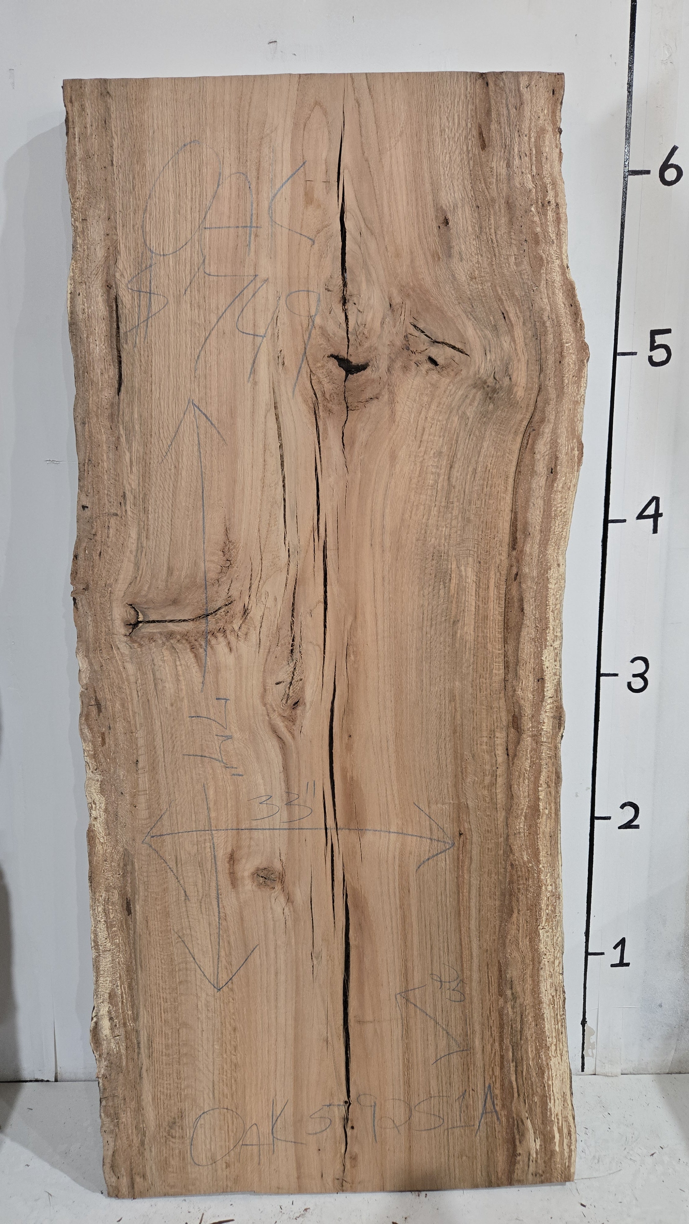 Oak Live Edge Slab – ecorelics